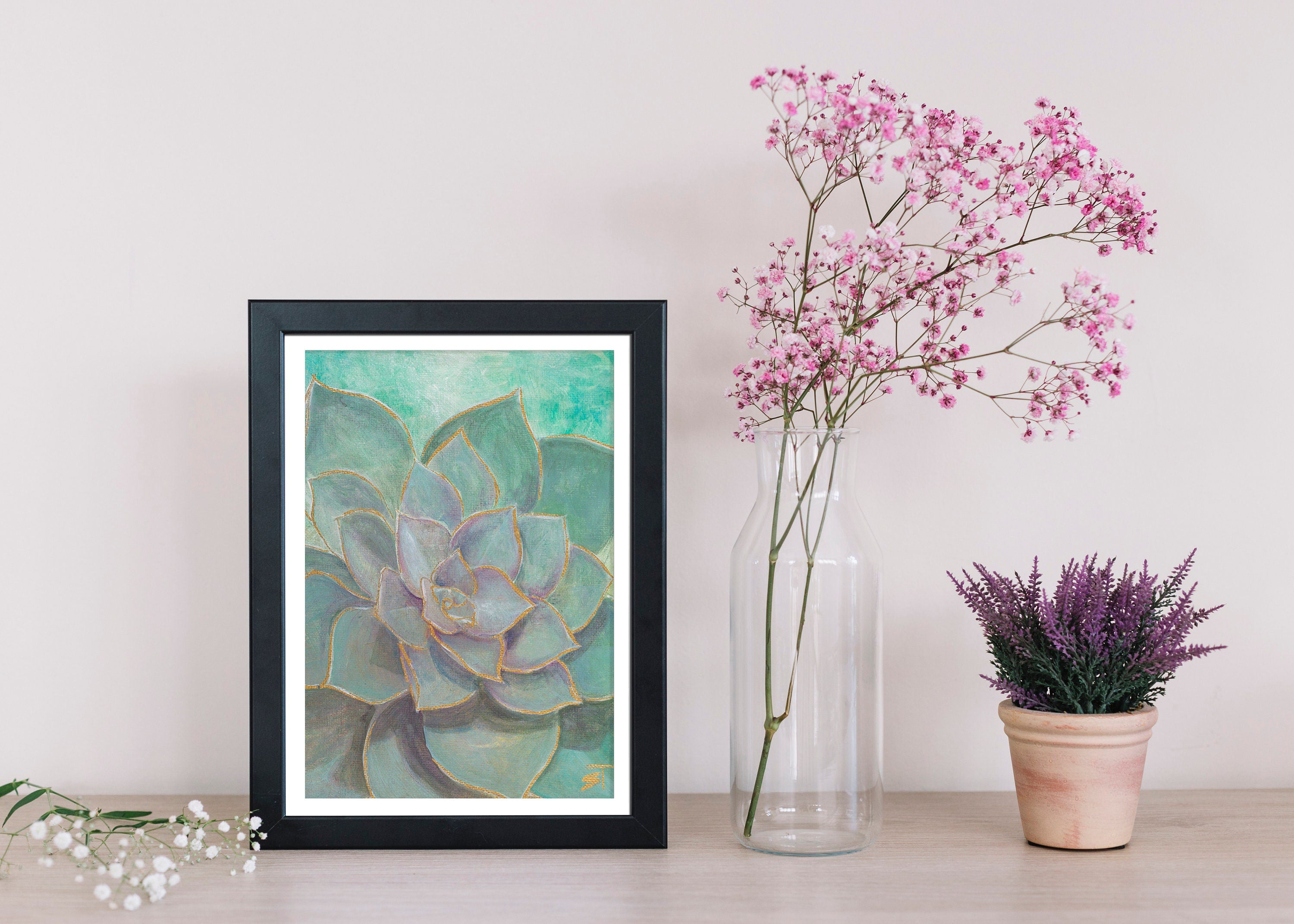 Early Leaf a Flower Art Print - Non-Archival Fine Art Prints - Wall Ar ...