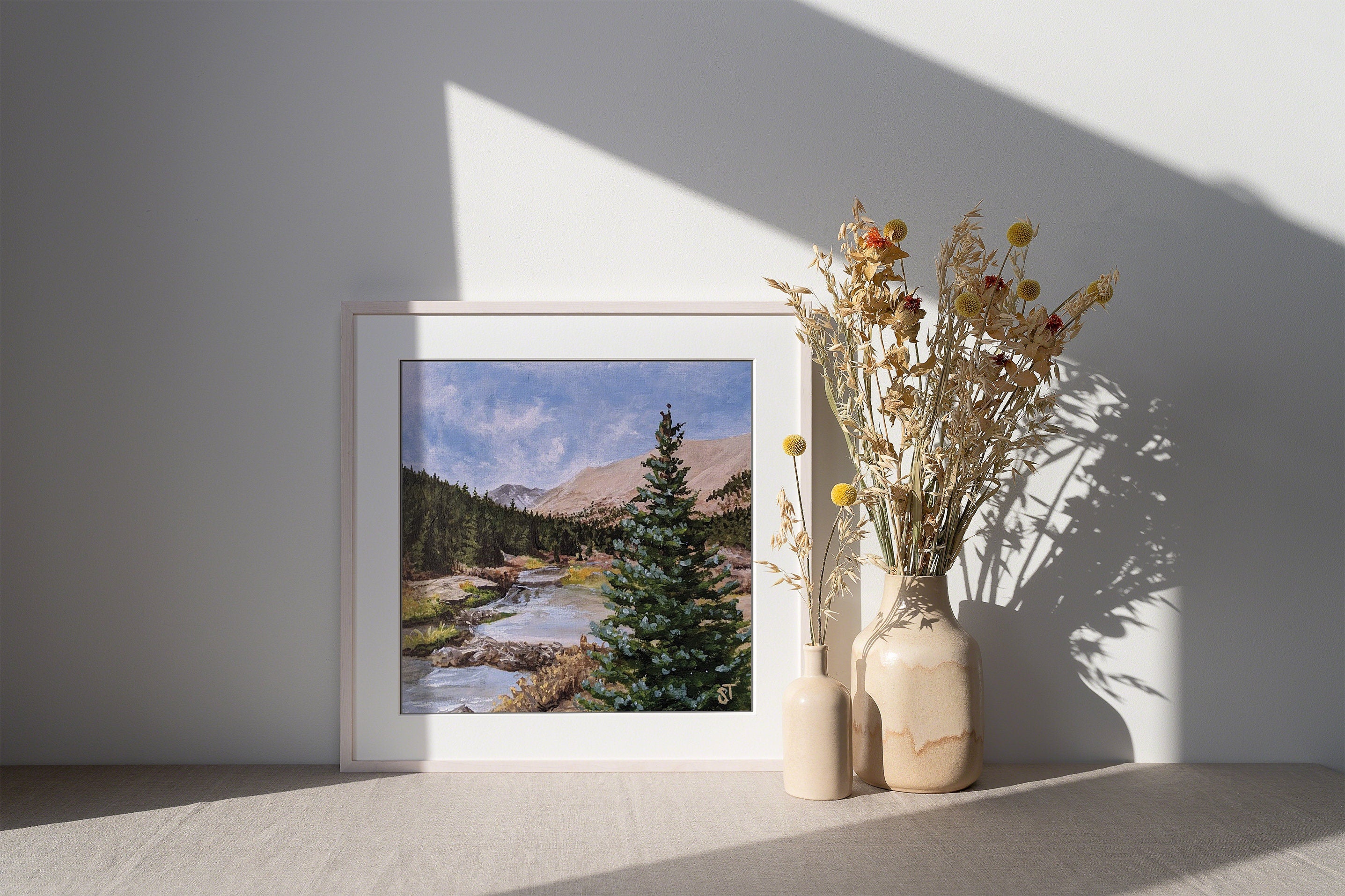 Fall Above Magnolia Art Print - Non-Archival Fine Art Prints - Wall Ar ...